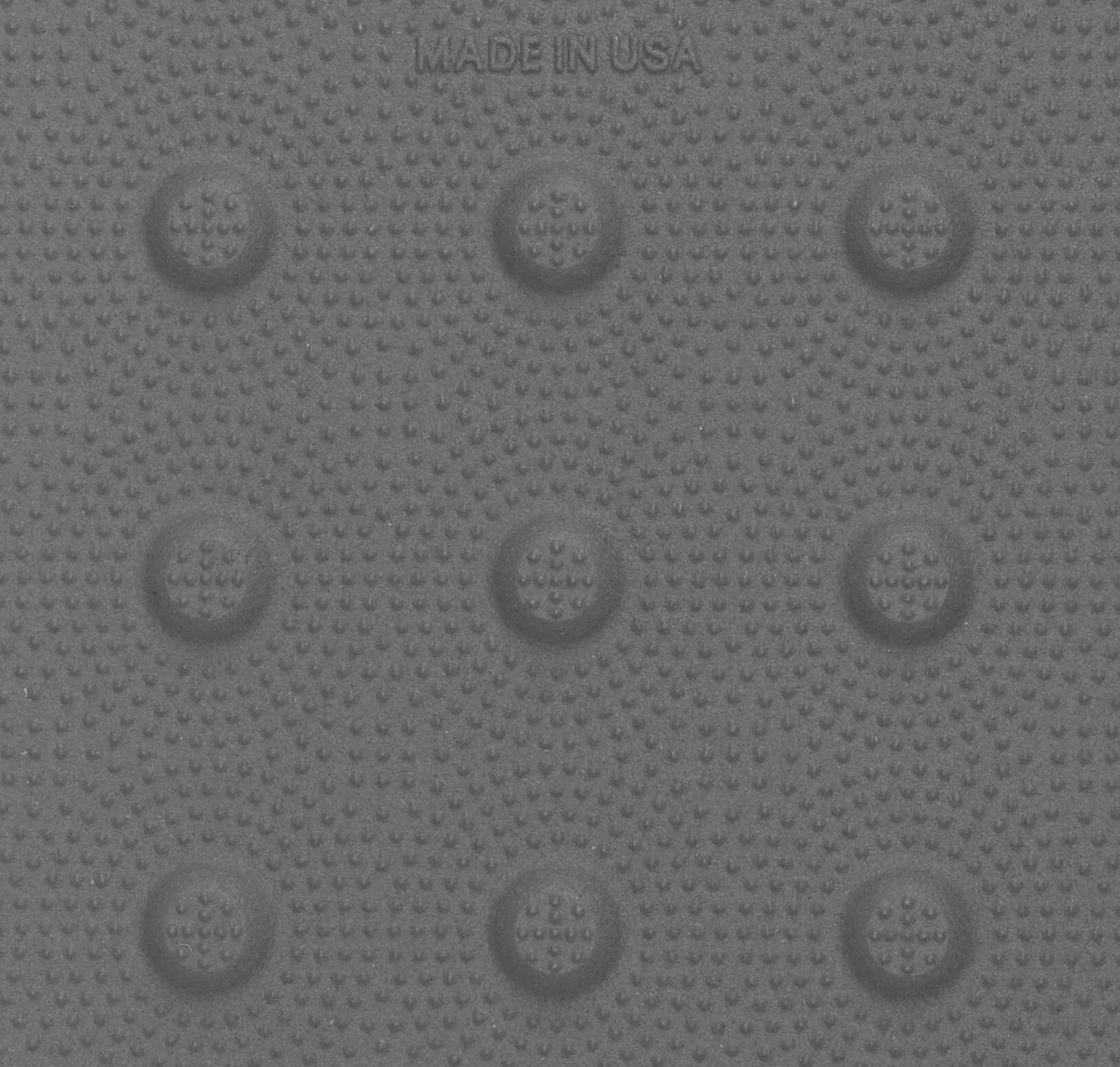 Cast Iron WET SET Replaceable Radius Wedge Detectable Warning TufTile ...