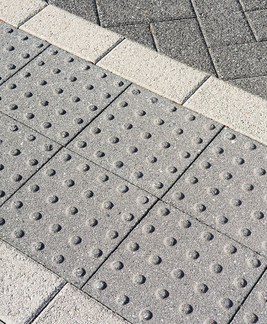 Concrete Paver WET SET Detectable Warning — Detectable Warning Products